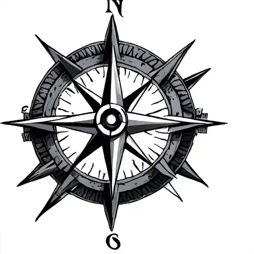 1011+ Cross And Compass Tattoo Ideas in 2025 - BlackInk AI