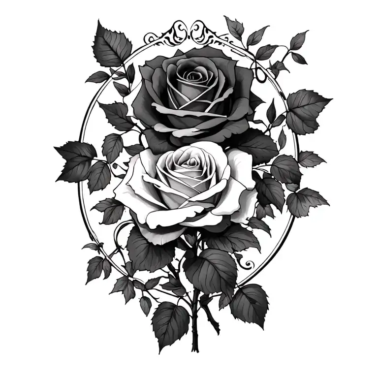 4906+ Rose And Vines Tattoo Ideas in 2025 - BlackInk AI