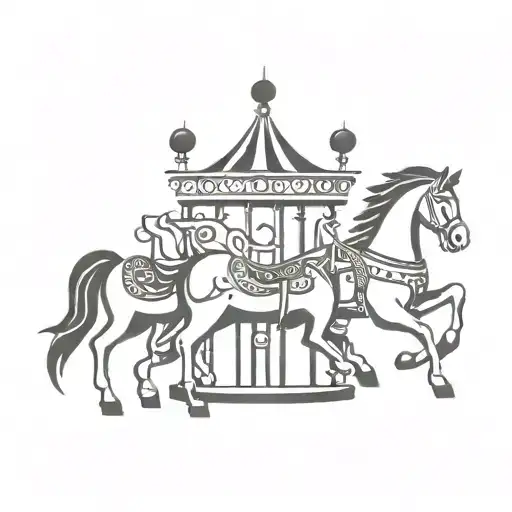 369+ Carousel Tattoo Ideas - BlackInk AI