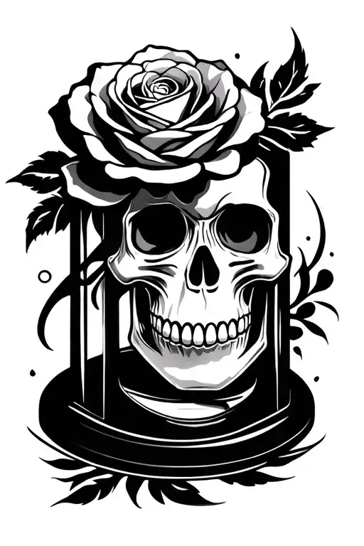 21686+ Rose And Skull Tattoo Ideas in 2025 - BlackInk AI
