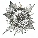 Neo-Traditional "Bleach Blut Veins See Vice Tattoo" Tattoo - BlackInk AI