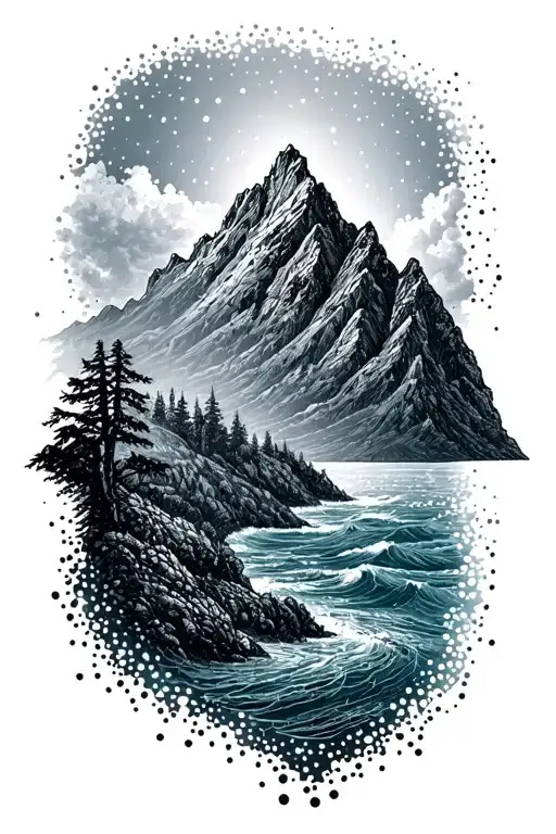 2106+ Mountain Forearm Tattoo Ideas - BlackInk AI