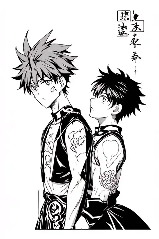 20+ Yami Sukehiro Tattoo Ideas - BlackInk AI