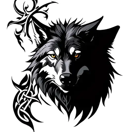 1108+ Celtic Wolf Tattoo Ideas - BlackInk AI