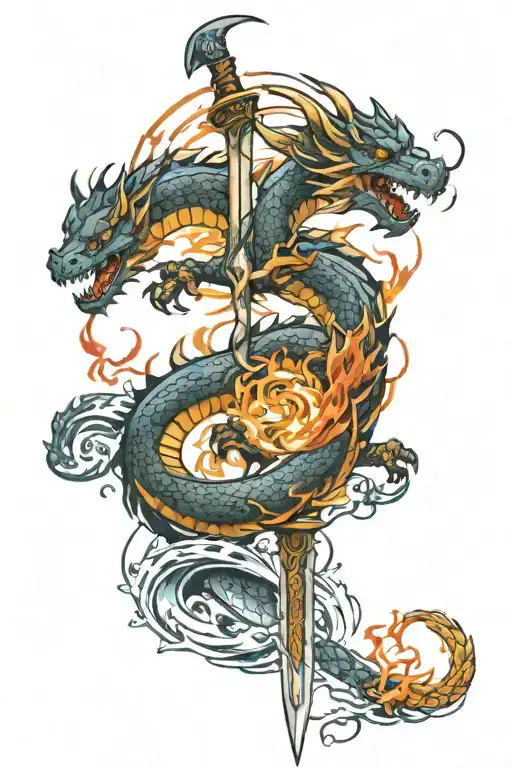 2272+ Fire And Water Tattoo Ideas in 2025 - BlackInk AI
