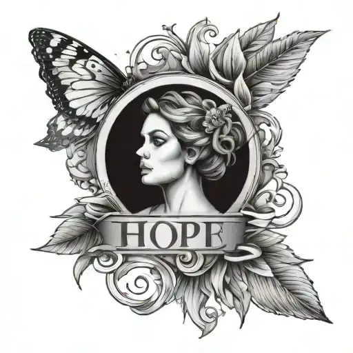 4466+ Hope Tattoo Ideas in 2025 - BlackInk AI