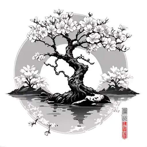 809+ Japanese Blossom Tree Tattoo Ideas - BlackInk AI