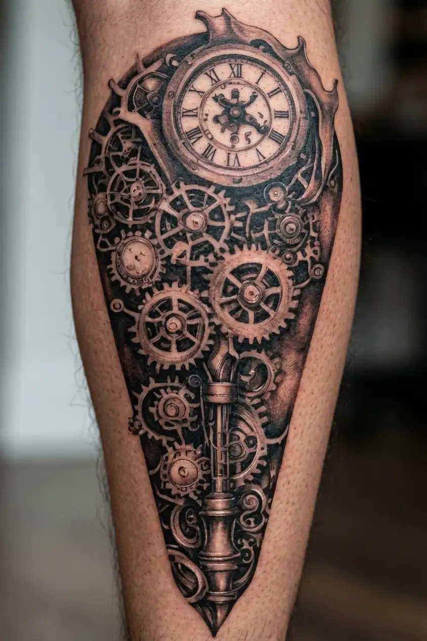 1,891+ Calf Tattoo Ideas for Men in 2026 - BlackInk AI