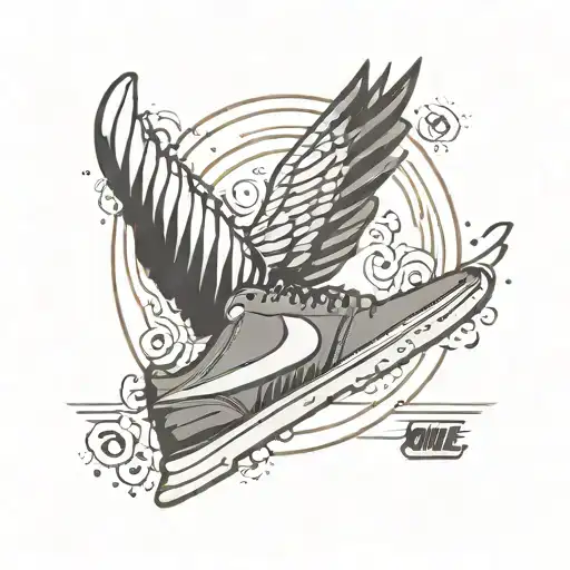 684+ Nike Tattoo Ideas - BlackInk AI