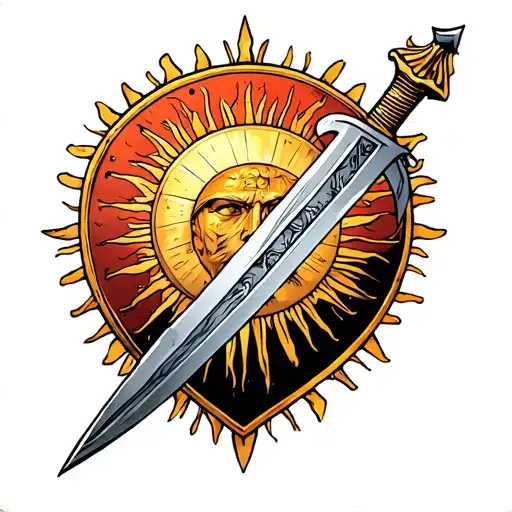 2506+ Sword And Shield Tattoo Ideas in 2025 - BlackInk AI