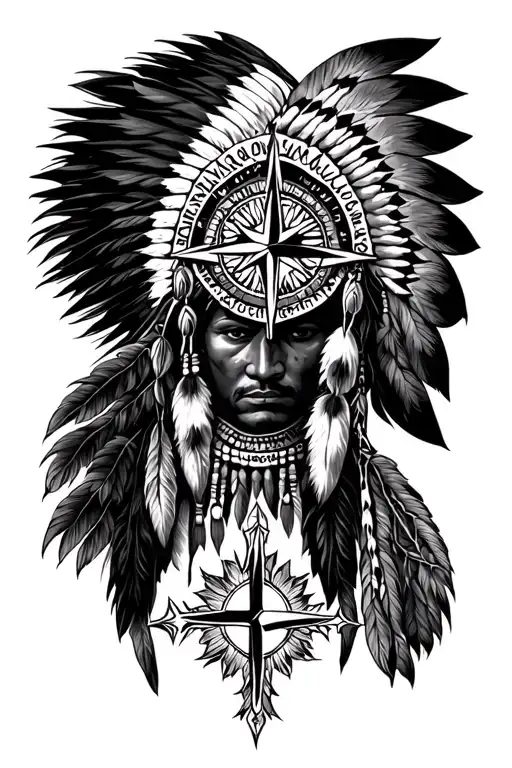 Cherokee Indian Cross Tattoos American Native Cherokee Totem Art