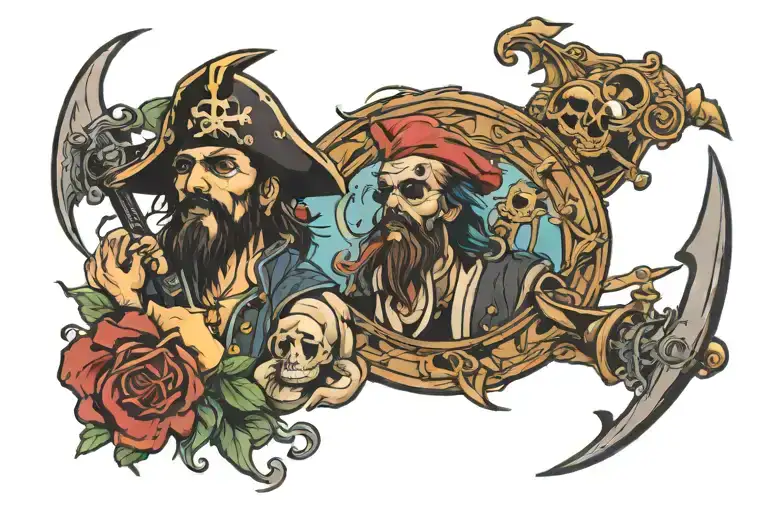 9327+ Pirate Tattoo Ideas in 2025 - BlackInk AI