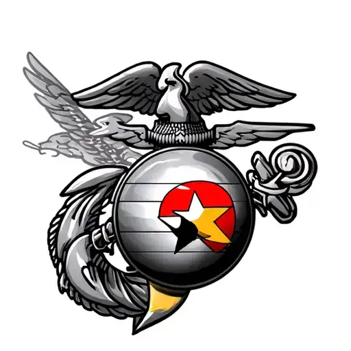 1103+ Marine Corps Tattoo Ideas - BlackInk AI