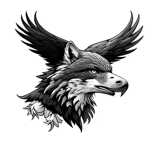 1417+ Eagle And Wolf Tattoo Ideas in 2025 - BlackInk AI