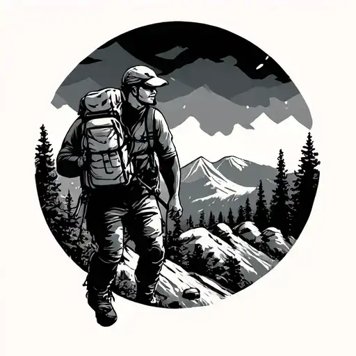 3707+ Hiking Tattoo Ideas in 2025 - BlackInk AI