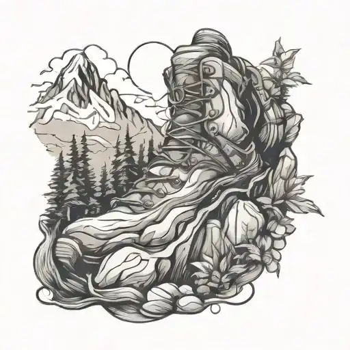 3707+ Hiking Tattoo Ideas in 2025 - BlackInk AI