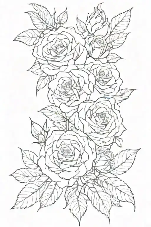 3447+ June Birth Flower Tattoo Ideas - BlackInk AI