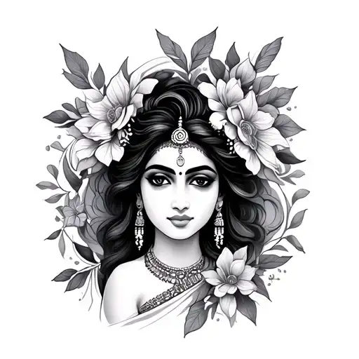 151+ Radha Tattoo Ideas - BlackInk AI