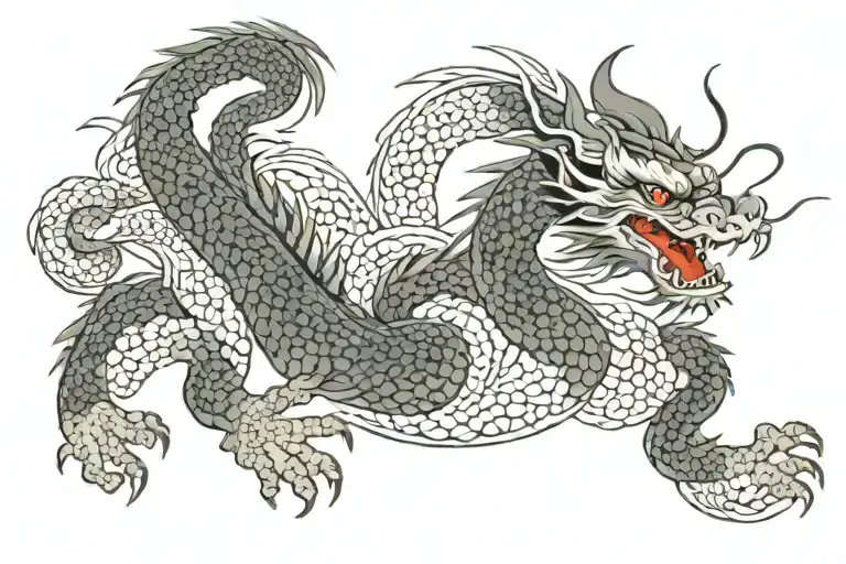 3847+ Black Dragon Tattoo Ideas - BlackInk AI