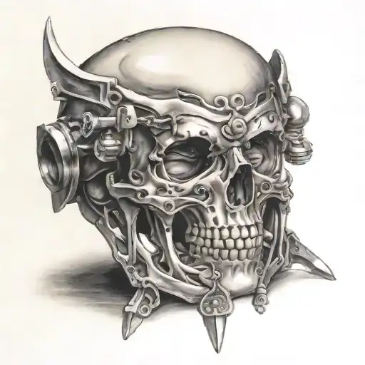 Realism "Chastity Cage Tattoo" Tattoo - BlackInk AI