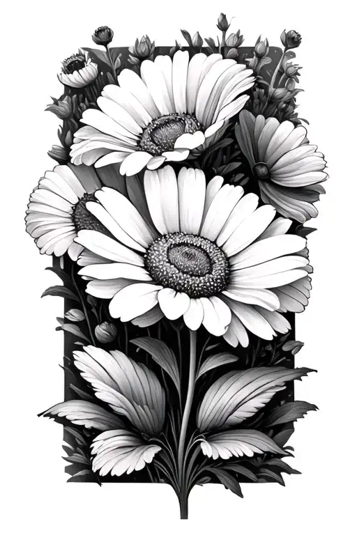 1749+ Poppy And Daisy Tattoo Ideas in 2025 - BlackInk AI