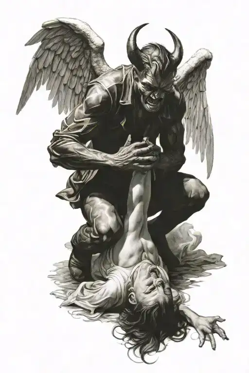 13485+ The Devil Tattoo Ideas - BlackInk AI