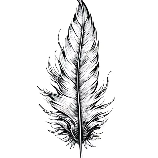 137+ Delicate Feather Tattoo Ideas - BlackInk AI