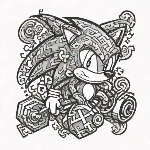Sonic Autism Tattoos No Words For This : R/shittytattoos
