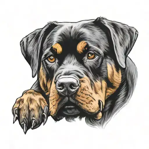 926+ Rottweiler Tattoo Ideas in 2025 - BlackInk AI