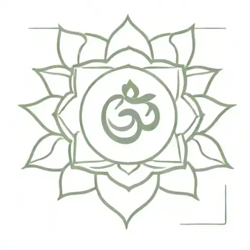 246+ Lotus And Om Tattoo Ideas - BlackInk AI