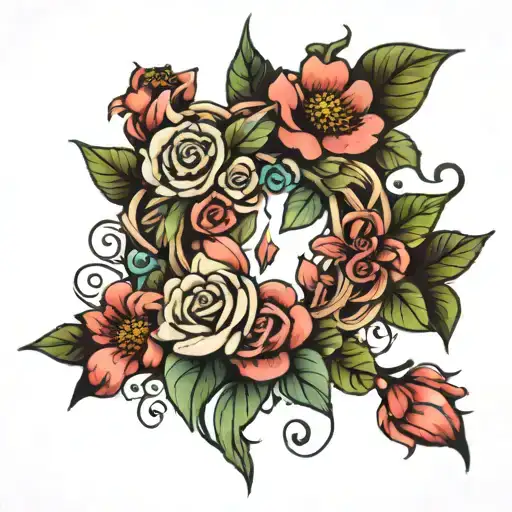 3235+ Wreath Tattoo Ideas - BlackInk AI