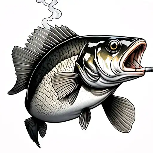 473+ Bass Fish Tattoo Ideas - BlackInk AI