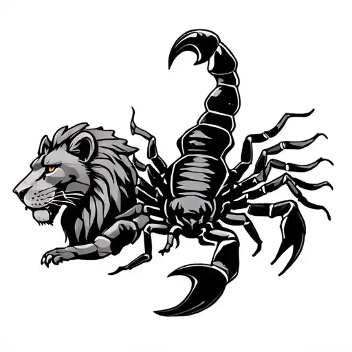 490+ Lion Scorpion Tattoo Ideas in 2025 - BlackInk AI