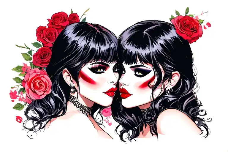 3654+ Kiss Tattoo Ideas in 2025 - BlackInk AI