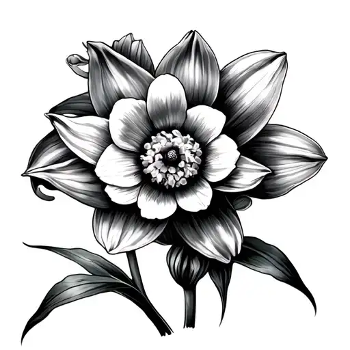 1306+ Marigold And Daffodil Tattoo Ideas in 2025 - BlackInk AI