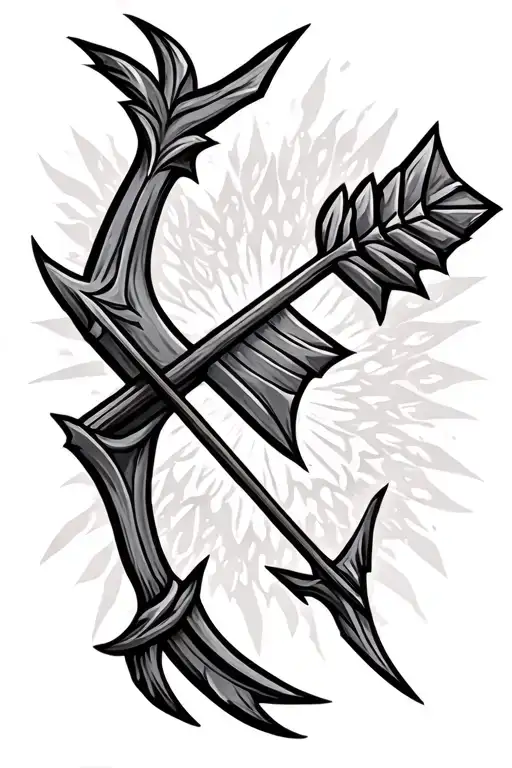 3021+ Bow And Arrow Tattoo Ideas - BlackInk AI
