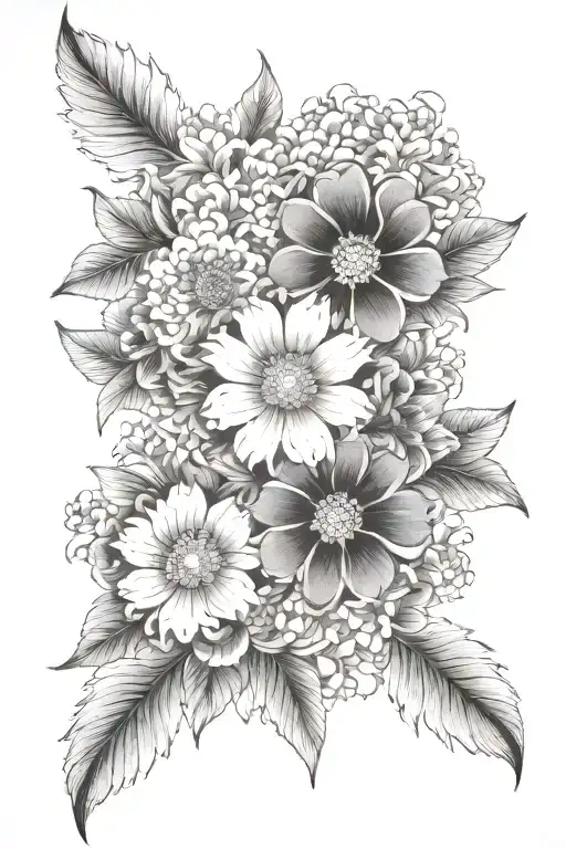 2549+ Flower Japanese Tattoo Ideas - BlackInk AI