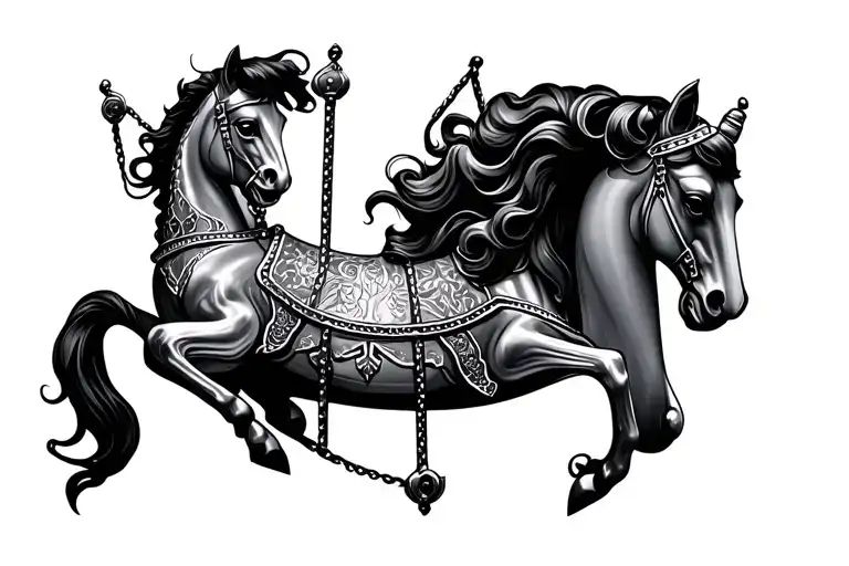 369+ Carousel Tattoo Ideas - BlackInk AI