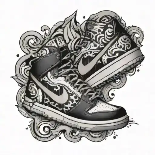 684+ Nike Tattoo Ideas - BlackInk AI