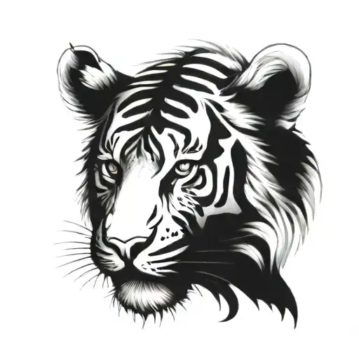 1735+ Tiger Head Tattoo Ideas - BlackInk AI