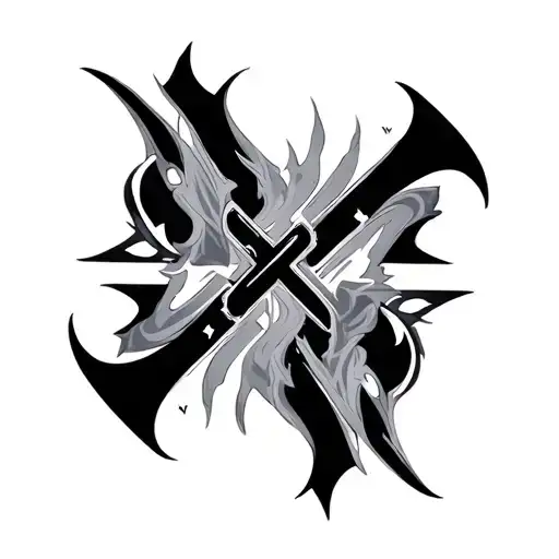 125+ Cyber Sigilism Cross Tattoo Ideas in 2025 - BlackInk AI