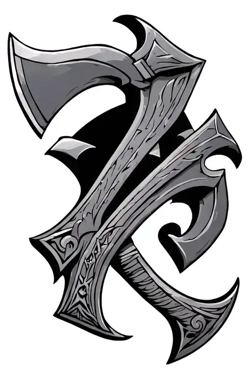 103+ Double Axe Tattoo Ideas - BlackInk AI