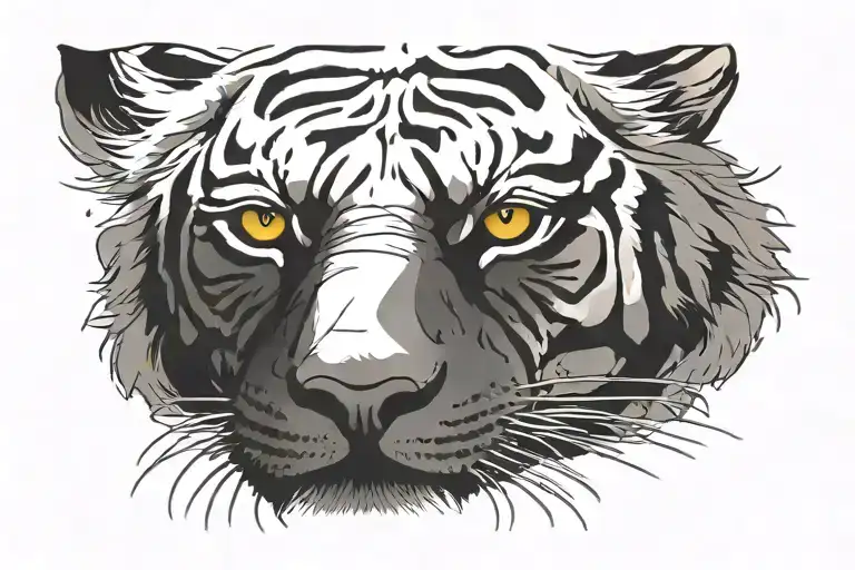 1735+ Tiger Head Tattoo Ideas - BlackInk AI