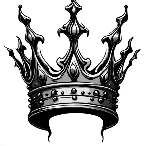 211+ Fire Crown Tattoo Ideas - BlackInk AI