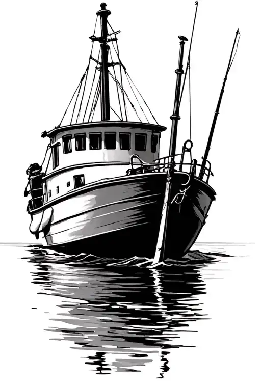 1117+ Fishing Boat Tattoo Ideas in 2025 - BlackInk AI