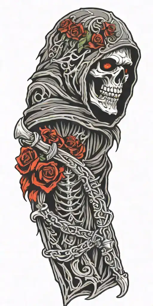12349+ Grim Reaper Tattoo Ideas in 2025 - BlackInk AI