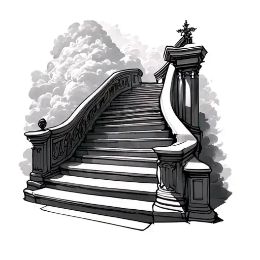 2582+ Stair Tattoo Ideas - BlackInk AI