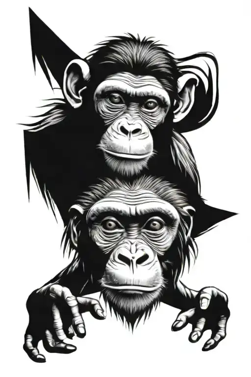 7661+ Monkey Tattoo Ideas in 2025 - BlackInk AI