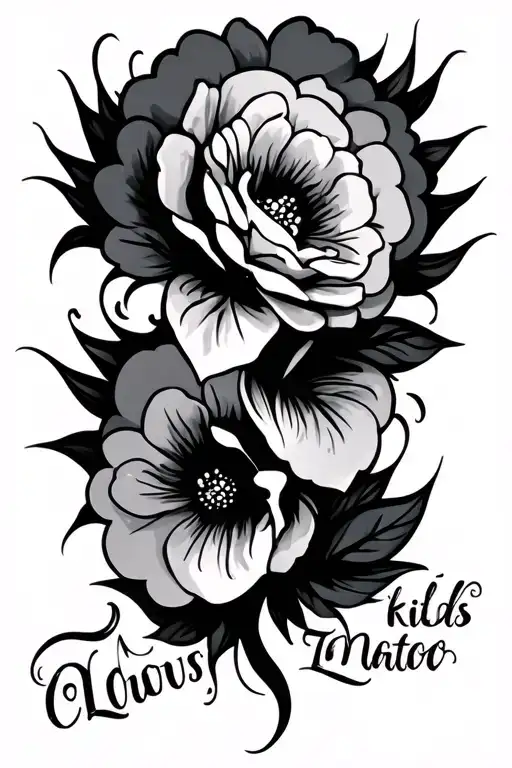 2719+ Kids Names Tattoo Ideas - BlackInk AI