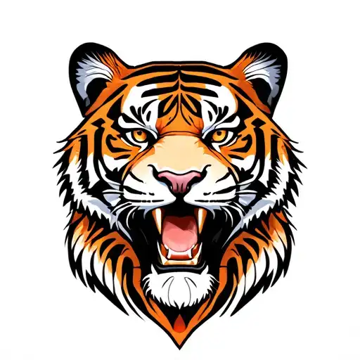 1735+ Tiger Head Tattoo Ideas - BlackInk AI
